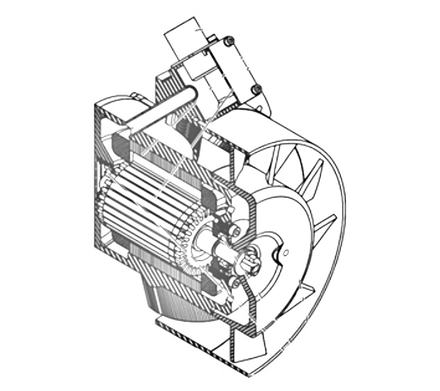 Aerospace Fan & Motor